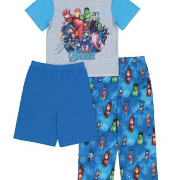 Marvel | Pajamas | Nwt 6 Avengers Captain America Hulk Thor Ironman ...